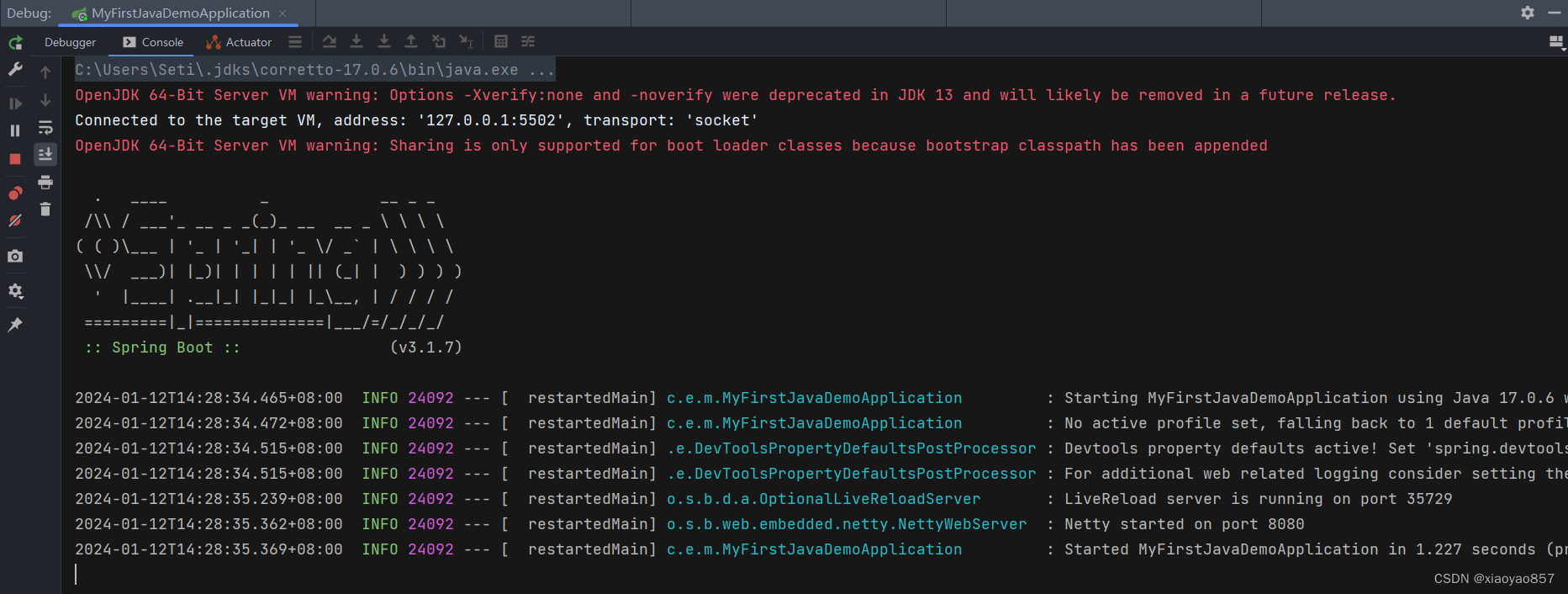 Java初学者如何创建自己的Spring Boot项目_javaspringboot项目-CSDN博客