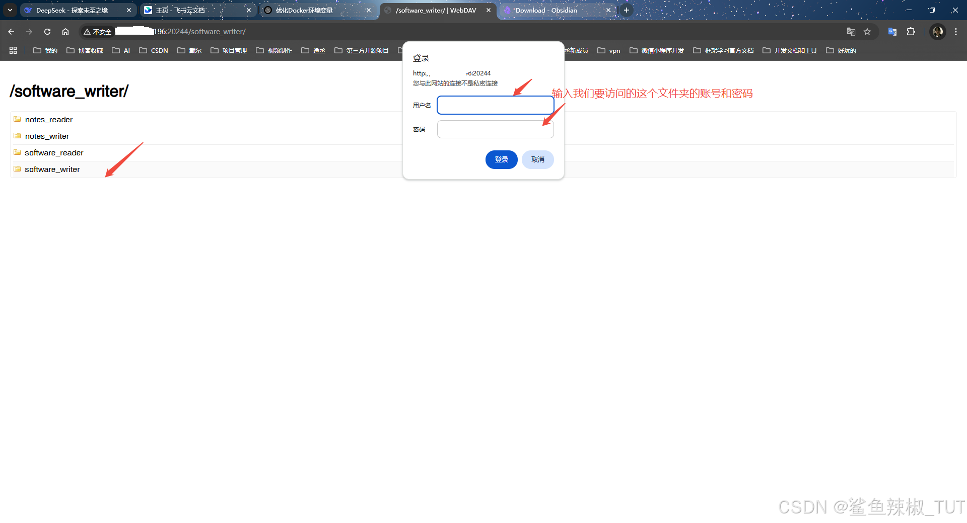 使用docker部署webdav实现Nas效果_docker webdav-CSDN博客