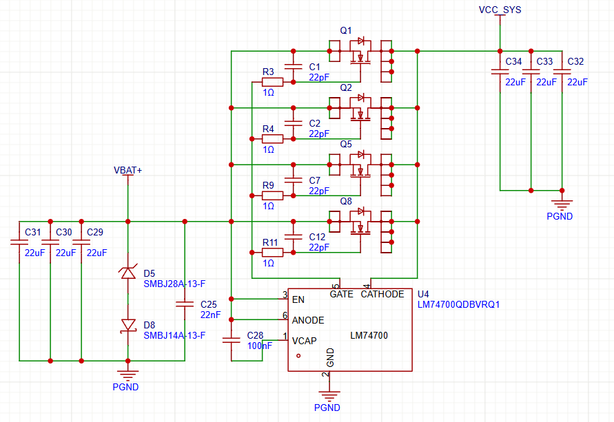 硬件 - 理想二极管LM74700模块化电路(已测试)-CSDN博客