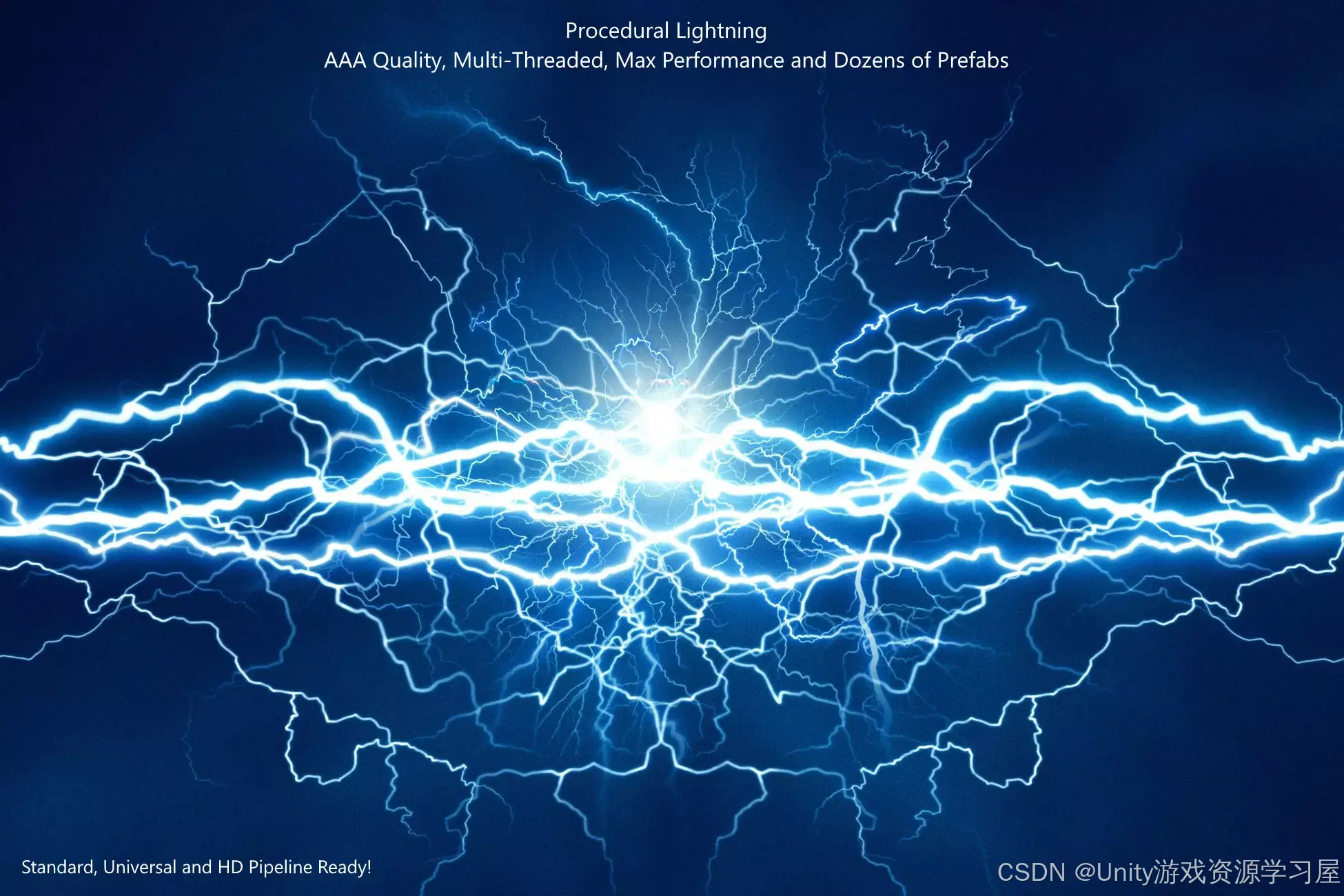 【Unity 高性能的闪电效果插件】Procedural Lightning 提供了震撼且真实的闪电效果，能够完美适配各种游戏场景和天气系统_unity 程序化闪电-CSDN博客
