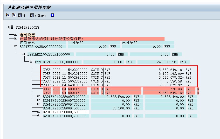 SAP PS模块WBS已分配预算明细分析_sap中怎们看研发项目预算具体分配-CSDN博客