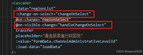 iview(view-design)cascader级联选择器的change-on-select和load-data一起使用的问题-CSDN博客