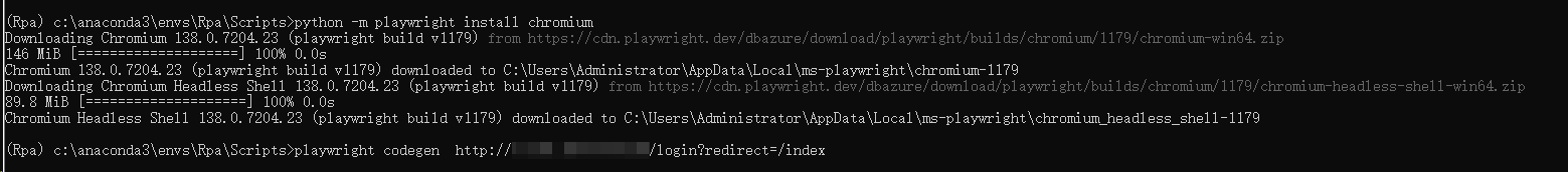 python playwright能在pycharm中运行，在命令行运行playwright codegen 报错：Error: Executable doesn‘t exis ...