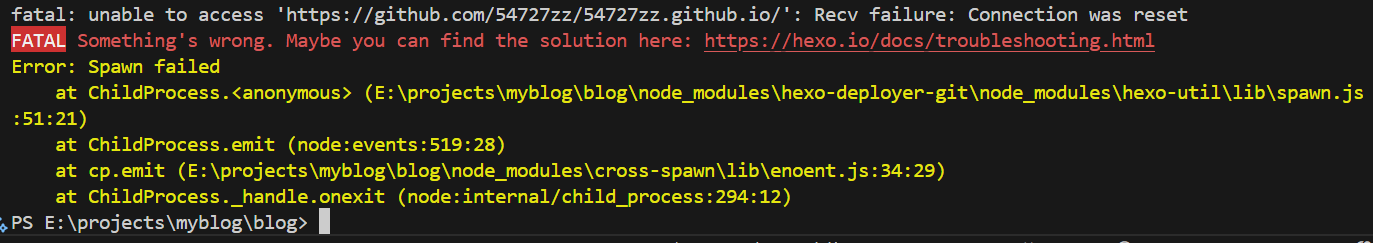 最新最全！github+hexo：搭建个人博客的常见错误及解决！_hexo部署博客到github报错-CSDN博客