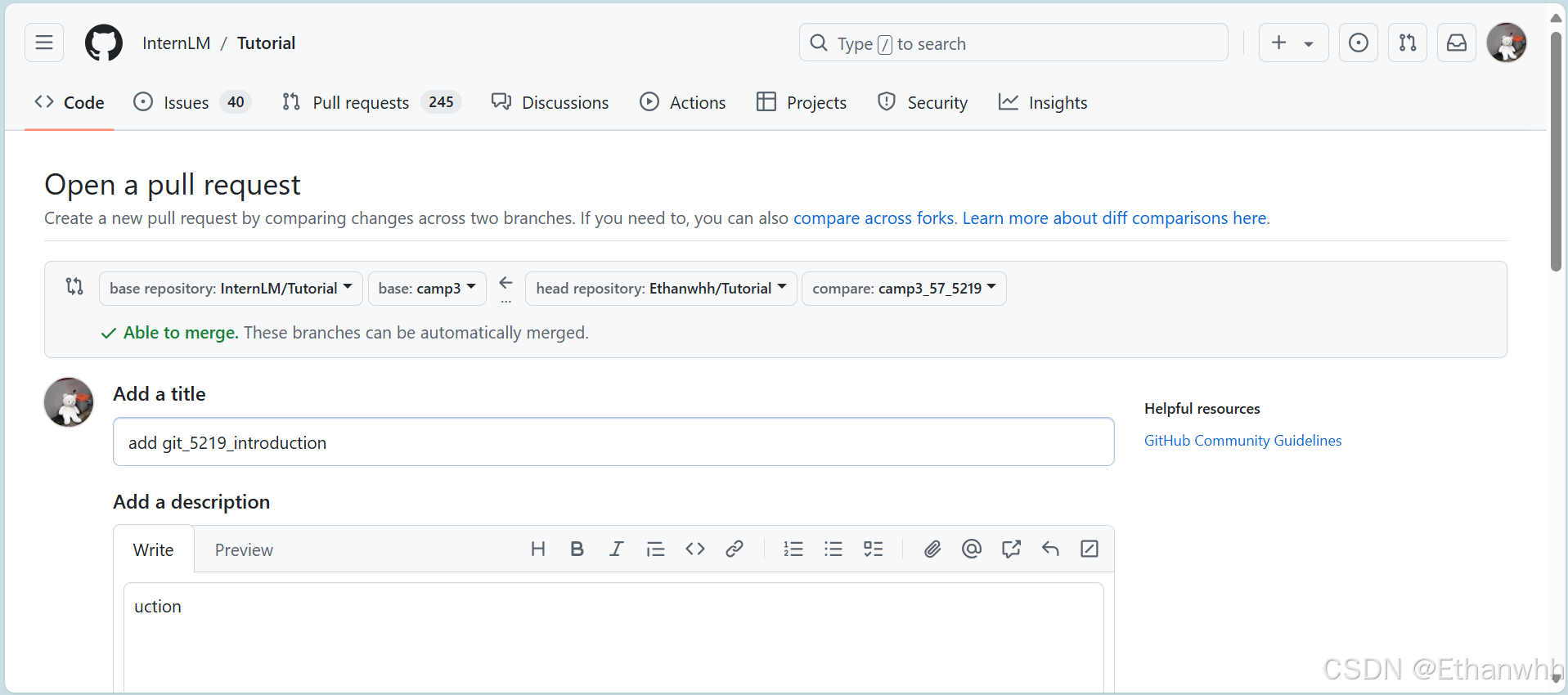 书生大模型实战（从入门到进阶）L0-Git-CSDN博客