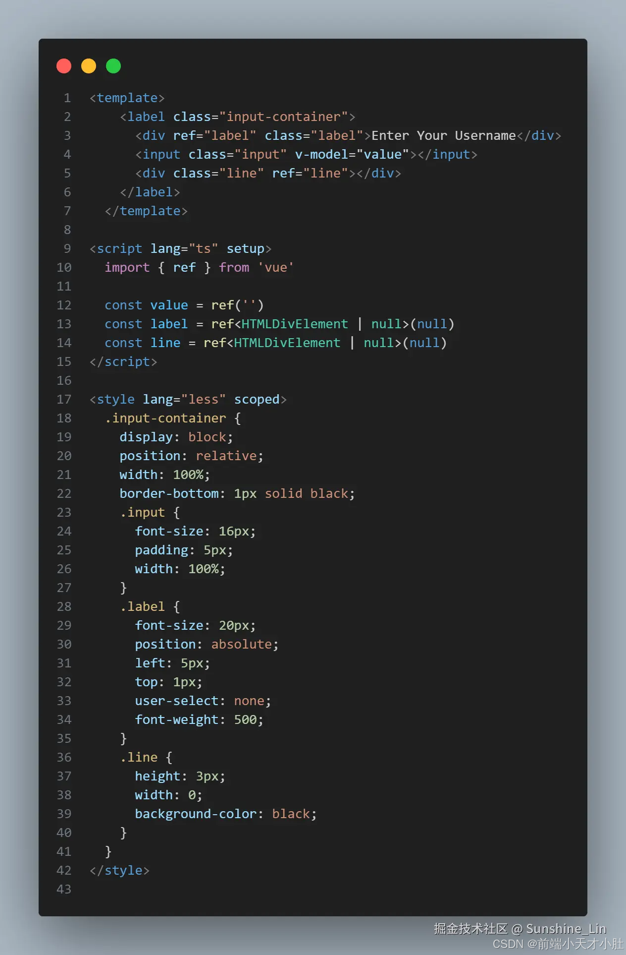 实现一个超有趣的 Material-UI 风格 Input 框_material-ui 输入框label效果实现-CSDN博客