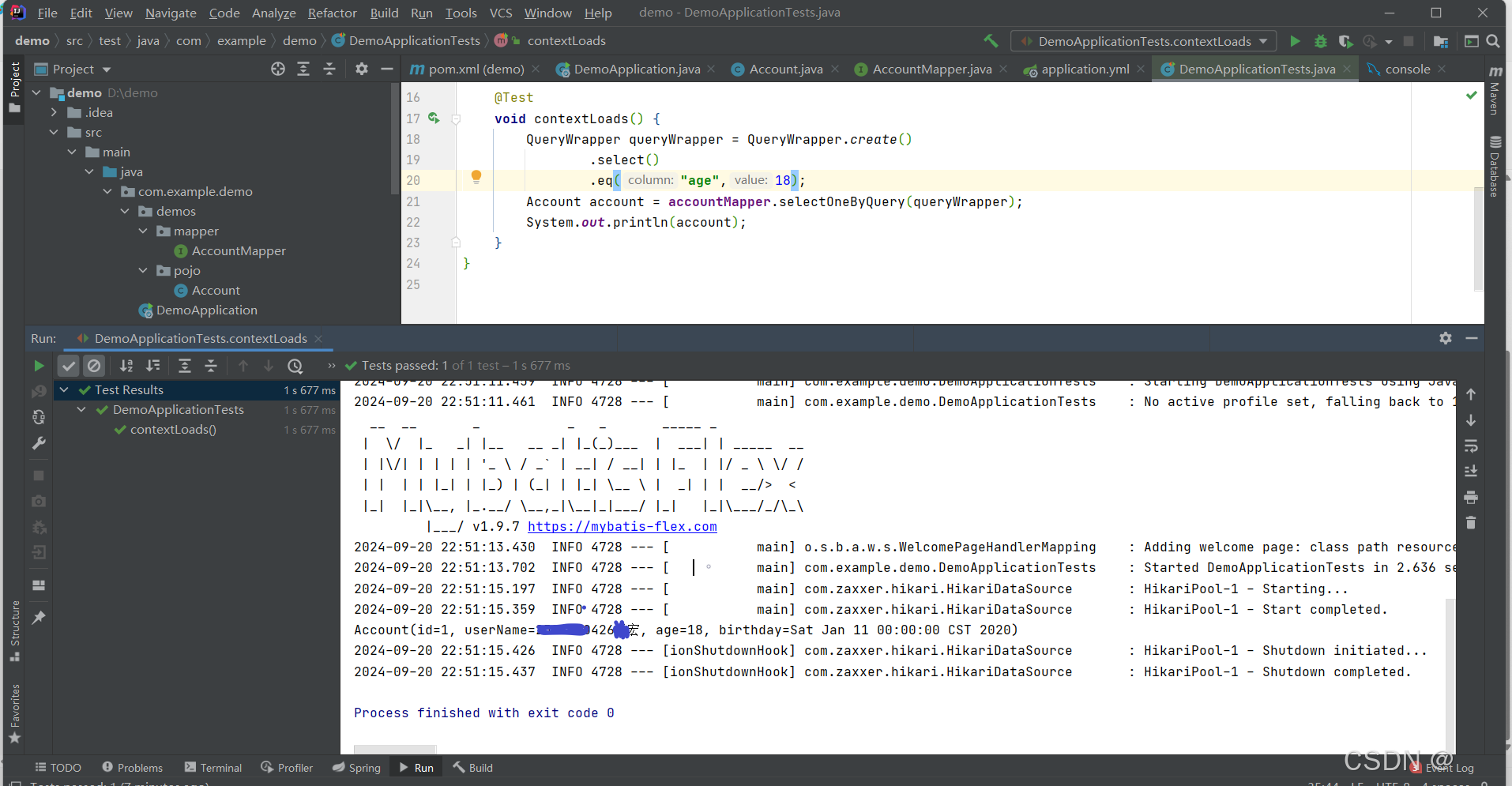 MyBatis-Flex 创建数据库并查询_mybatis-flex eclipse annotation-CSDN博客
