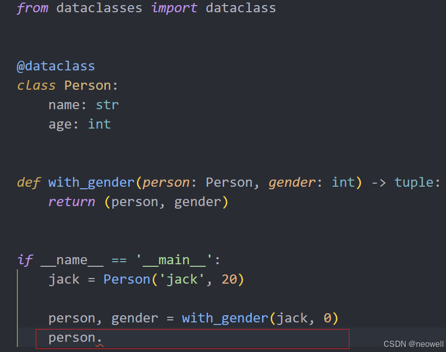 Python中元组tuple拆包时无法使用类型提示type Hint的应对方案tuple类型的type Hint Csdn博客