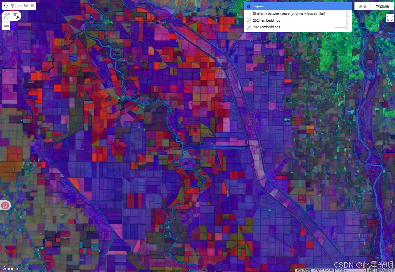 GEE数据集：2017-2024年全球多源遥感数据融合的全新10米数据集（无量纲）Satellite Embedding V1_satellite embedding数据 分类-CSDN博客