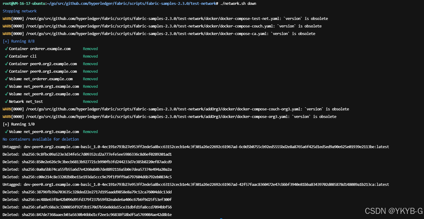 【Hyperledger Fabric2.3环境搭建】_hyperledger fabric搭建-CSDN博客