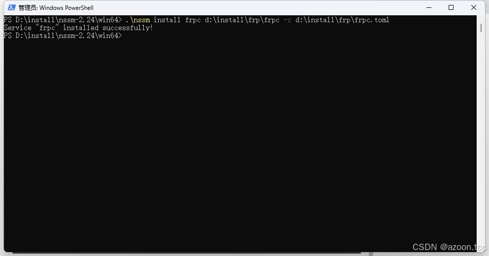windows设置开机自启（NSSM实现）（frp为例）_nssm frpc-CSDN博客
