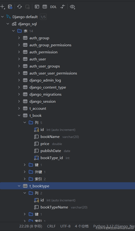Django5入门(速通版) 第六章 模型定义与使用-CSDN博客