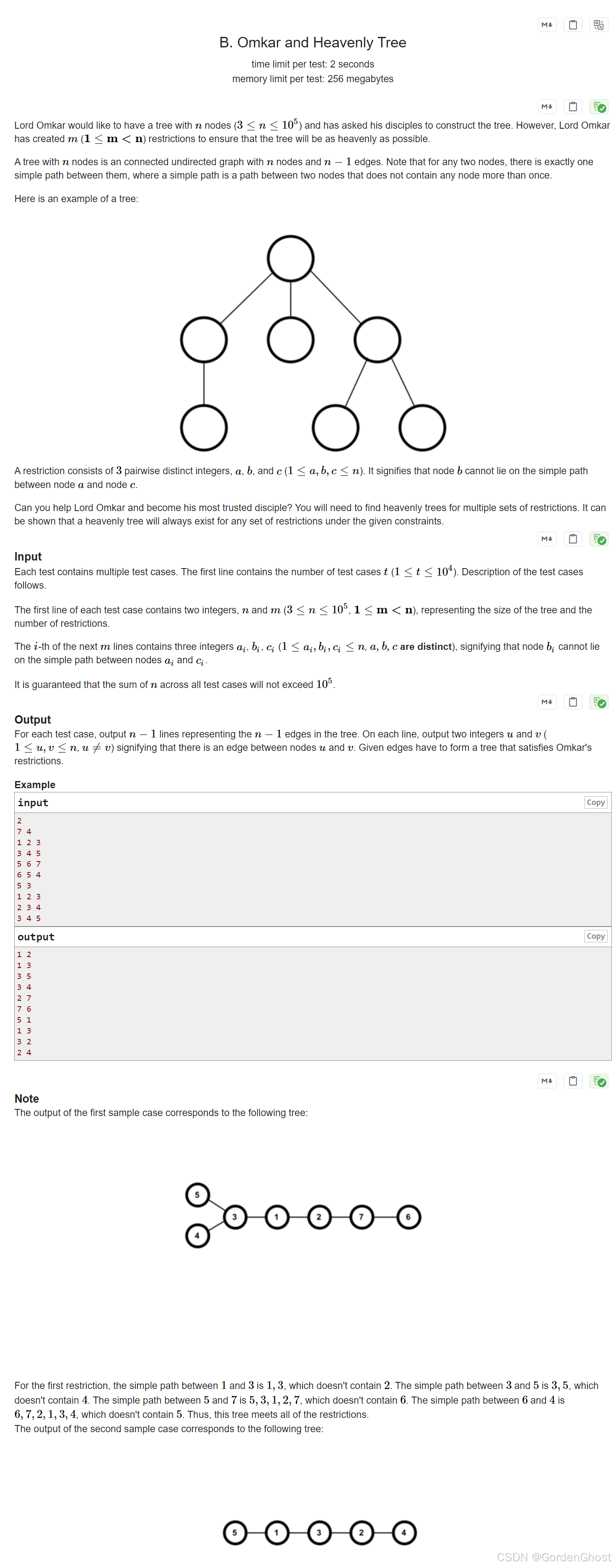 Omkar and Heavenly Tree（Technocup 2022 - Elimination Round 1）-CSDN博客