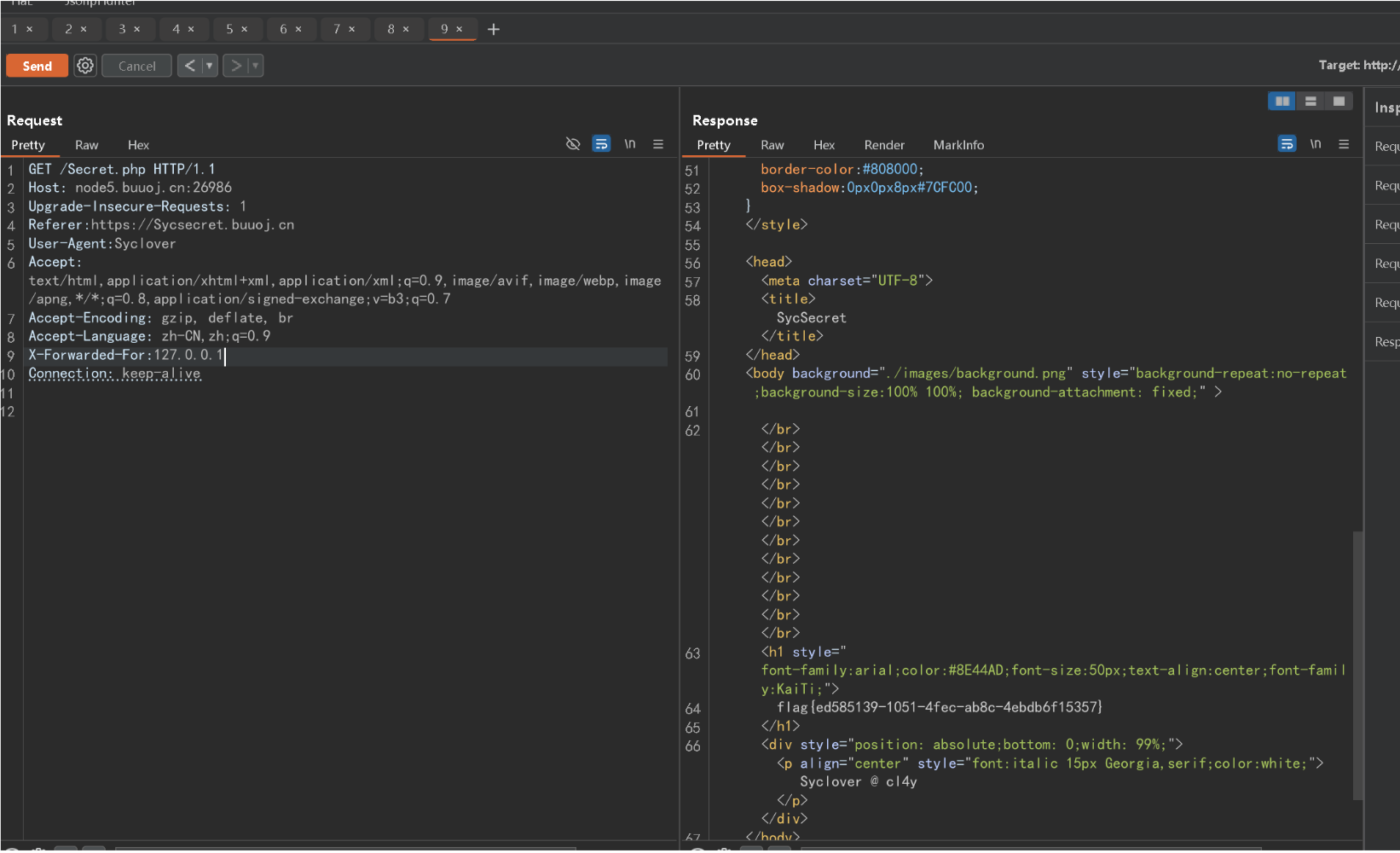 ctf篇[极客大挑战 2019]Http-CSDN博客