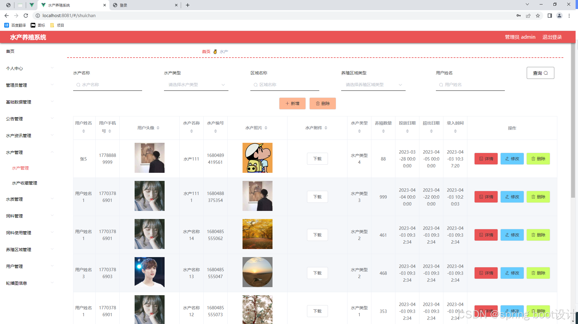 基于spring Boot的水产养殖系统的设计与实现水产养殖系统csdn Csdn博客