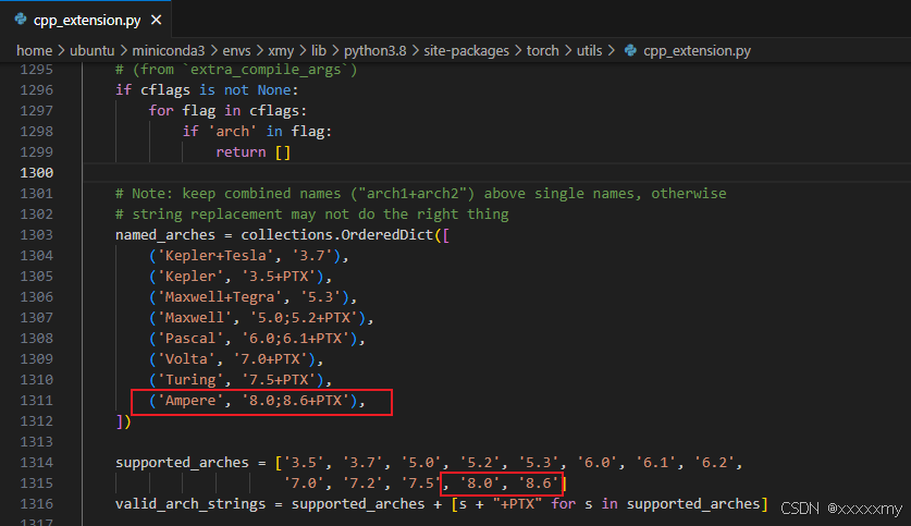 报错：ValueError: Unknown CUDA arch (8.6) or GPU not supported-CSDN博客