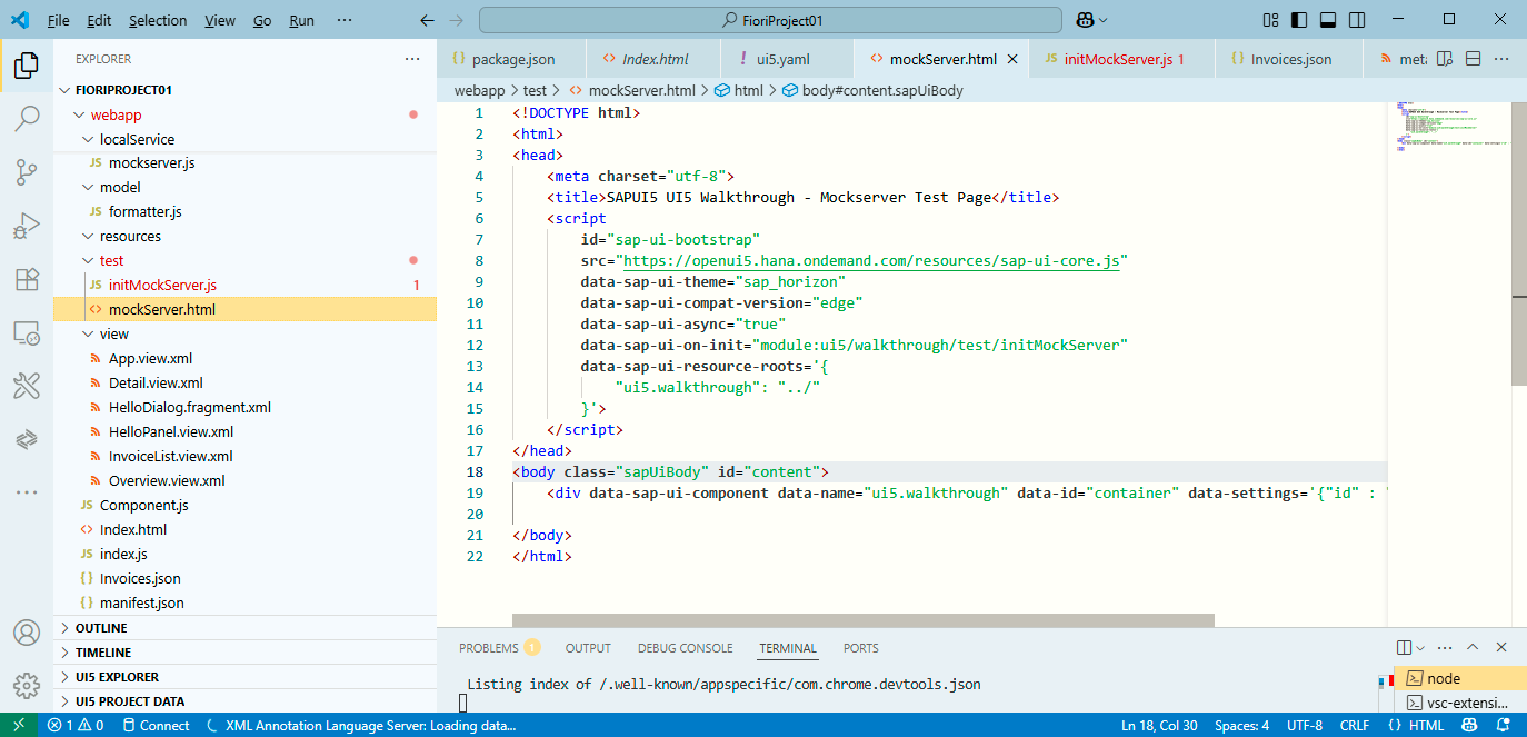 SAP学习笔记 - 开发34 - 前端Fiori开发 Mock Server Configuration（Mock 服务器配置），Metadata.xml 的作用_sap metadata ...