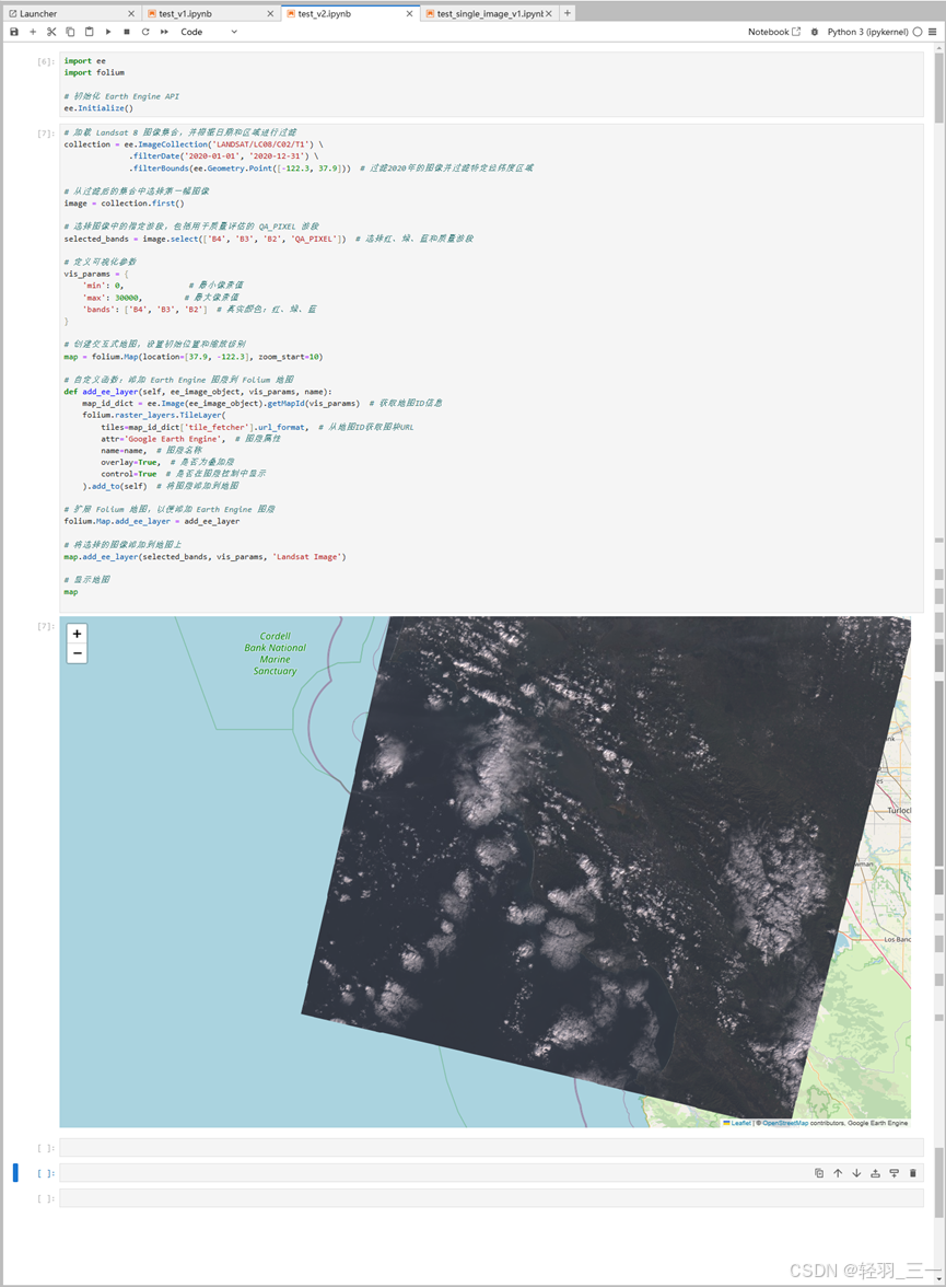 GEE基于conda环境使用python版本（Jupyter Book）_python调用gee-CSDN博客