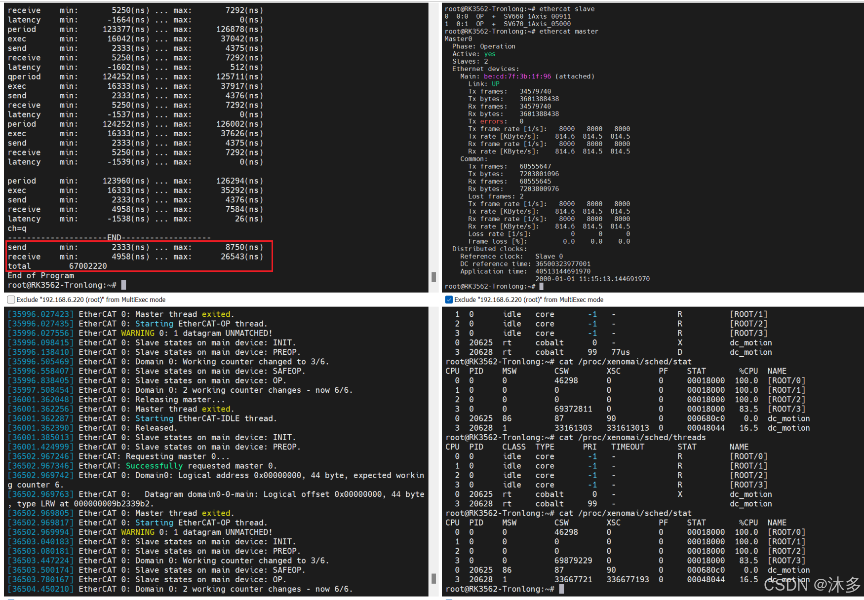 RK3588/RK3576/RK3568/RK3562平台 IgH EthercAT主站编译安装及测试_rk3588 ethercat-CSDN博客