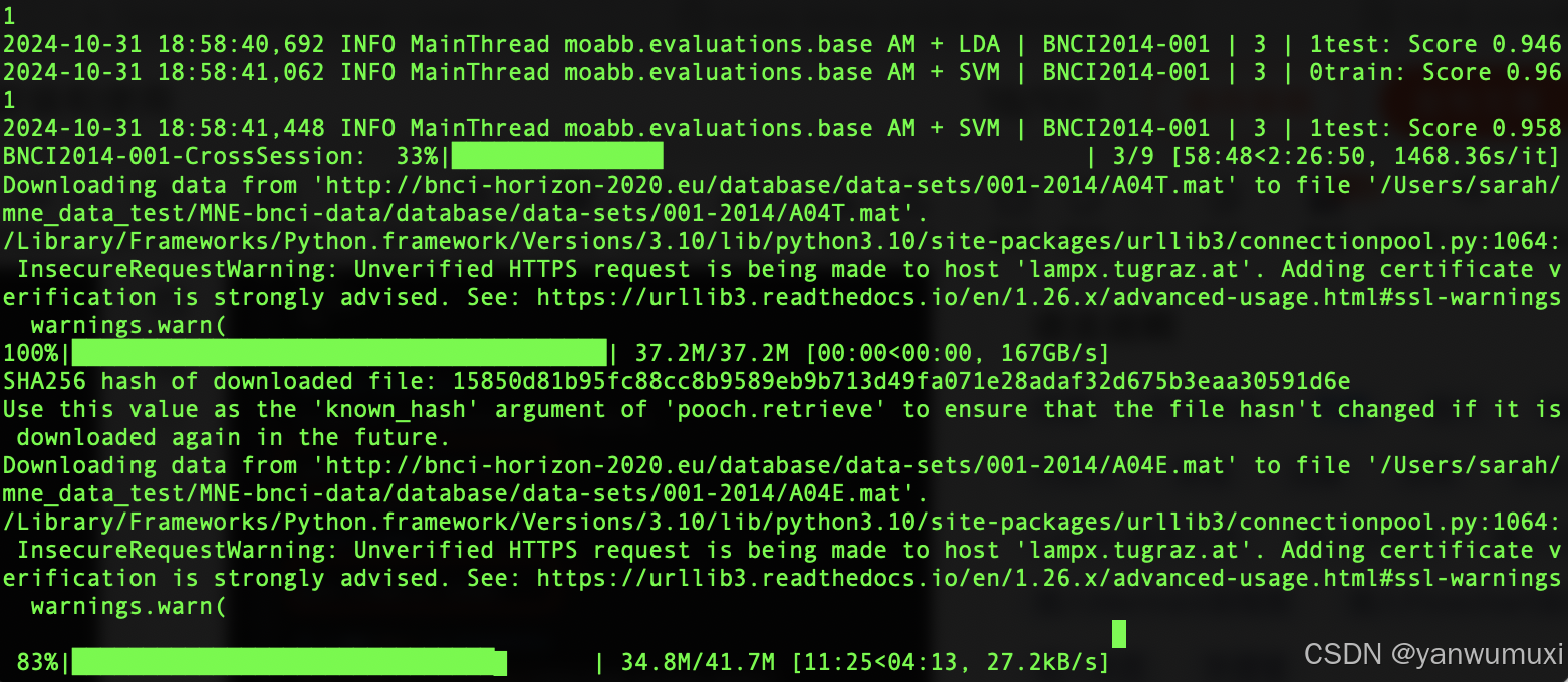 【BCI系列】MOABB的安装和使用-CSDN博客