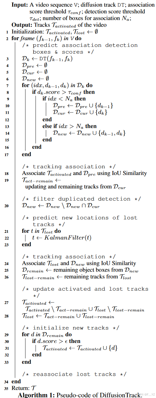 DiffusionTrack: Diffusion Model For Multi-Object Tracking 论文笔记-CSDN博客