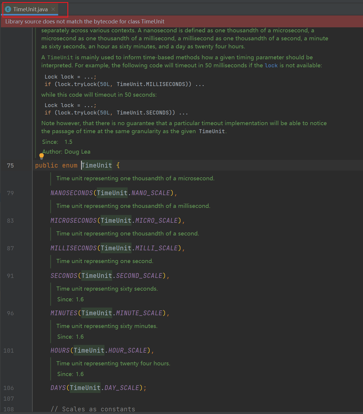 关于Java21 TimeUnit查找不到的解决办法-CSDN博客