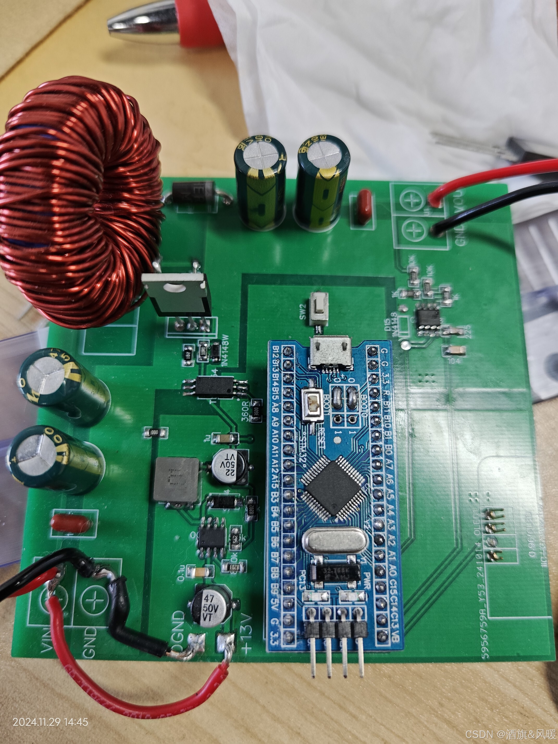 基于STM32的Boost电路（最简单的Boost电路）_stm32 boost-CSDN博客