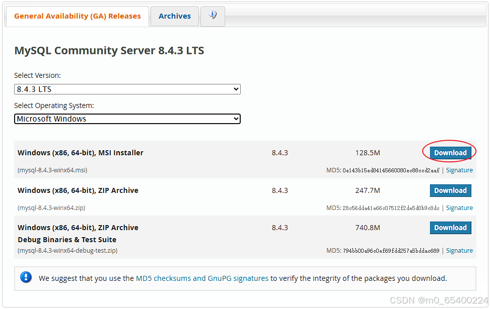 mySQL8.4.3下载安装_mysql8.4.3安装教程-CSDN博客