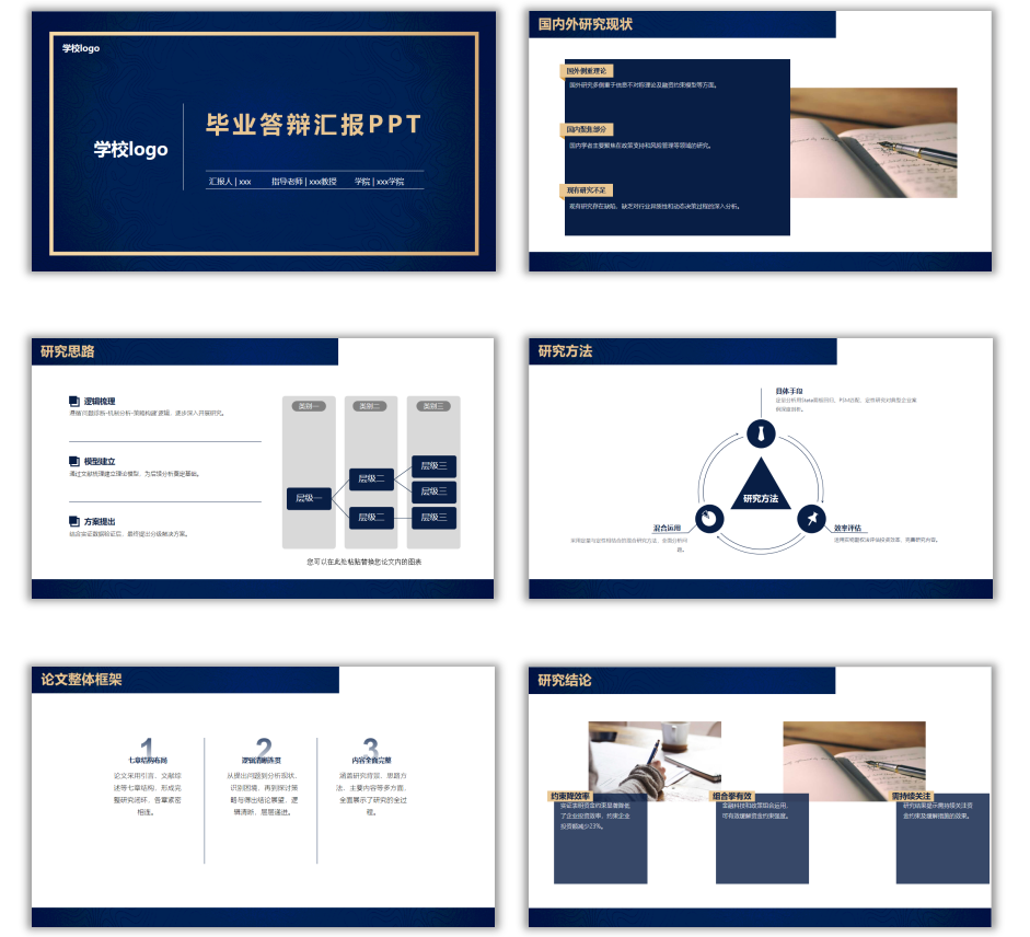毕业答辩PPT一键生成！标准学术格式+自述稿模板，附答辩内容参考（文末附模板）_论文ppt模板csdn-CSDN博客