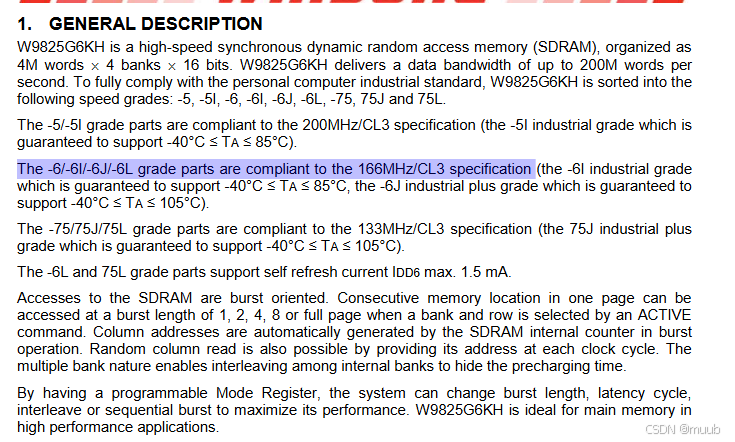 【CubeMX-HAL库】STM32H743—FMC配置SDRAM_stm32h743 sdram-CSDN博客