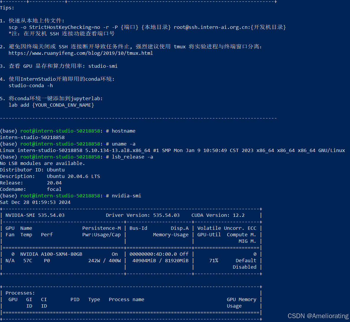 书生大模型实战营第4期-L0-Linux-CSDN博客