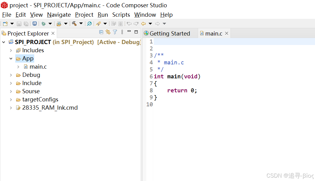 CCS12.3.0——TMS320F28335工程建立_ccs新建工程-CSDN博客