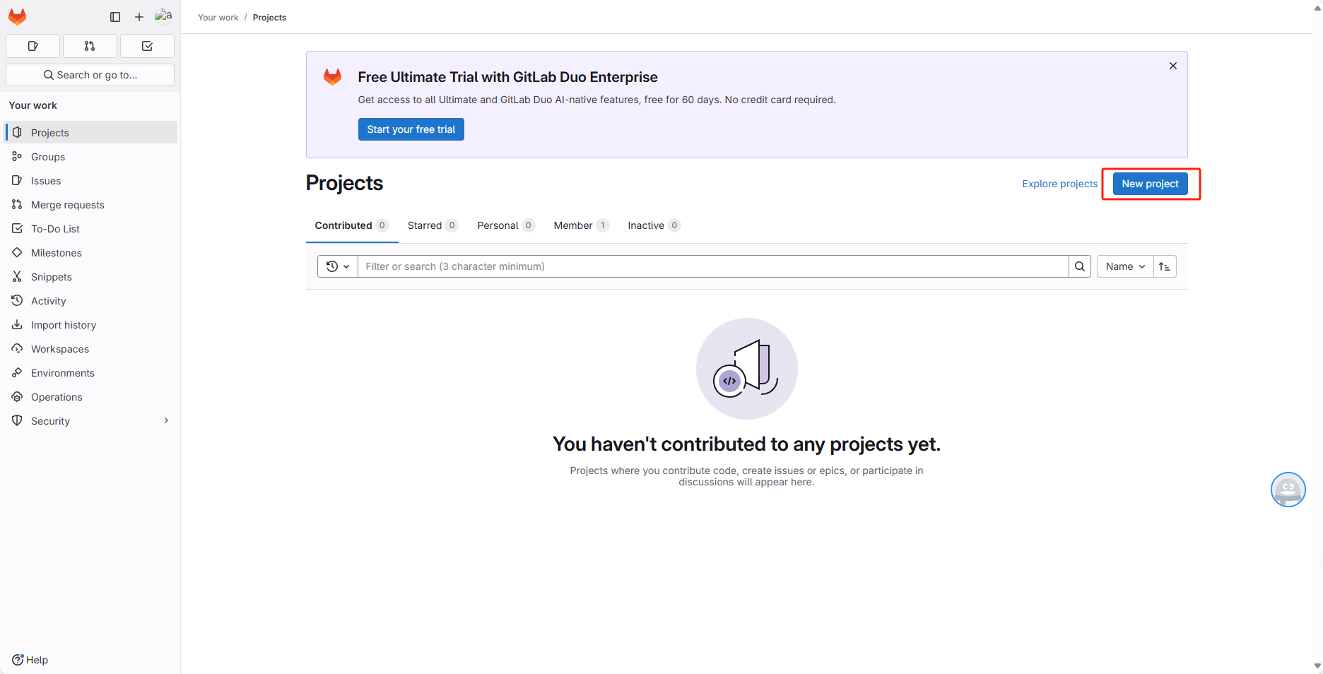 Gitlab 私有仓库入门：本地项目上传全流程详解gitlab上传本地项目 Csdn博客