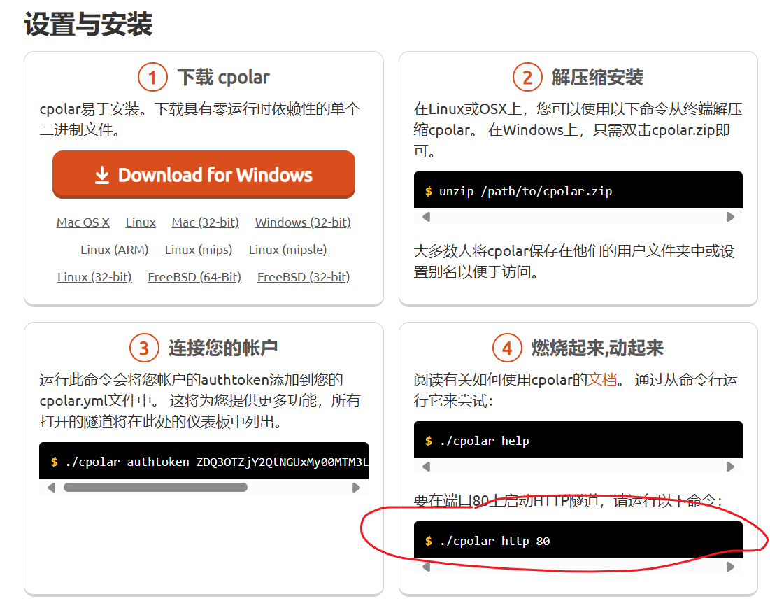 cpolar的安装使用教程_cpolar使用教程-CSDN博客