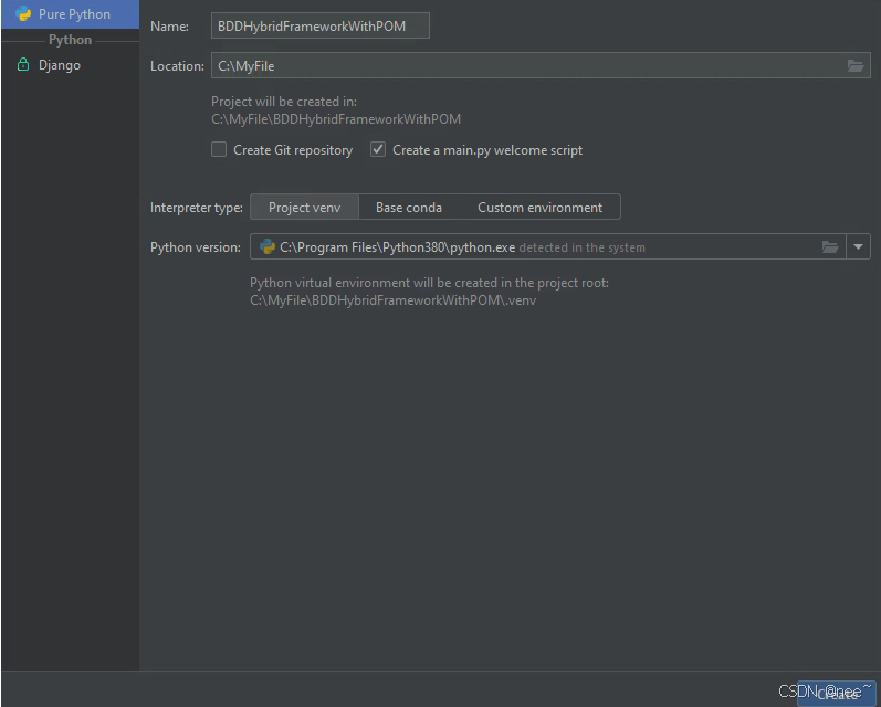 Selenium with Python Behave(BDD)_python bdd-CSDN博客