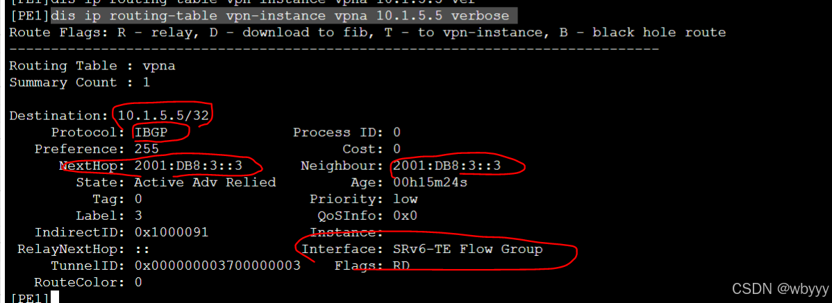 SRV6案例3：L3VRF Over SRv6 TE基于DSCP引流_srv6引流-CSDN博客