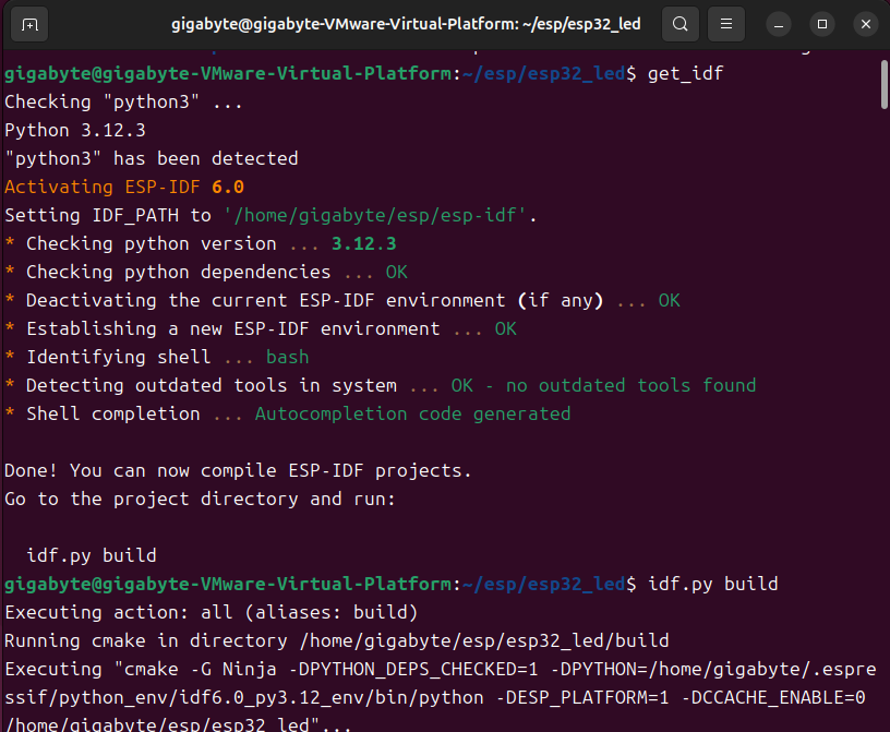 搭建ESP32开发环境 — 在Linux（Ubuntu24.04）上搭建 ESP-IDF 开发环境，并在VSCode上进行代码的编辑和编译、JTAG调试、JTAG下载以及串口下载_esp ...