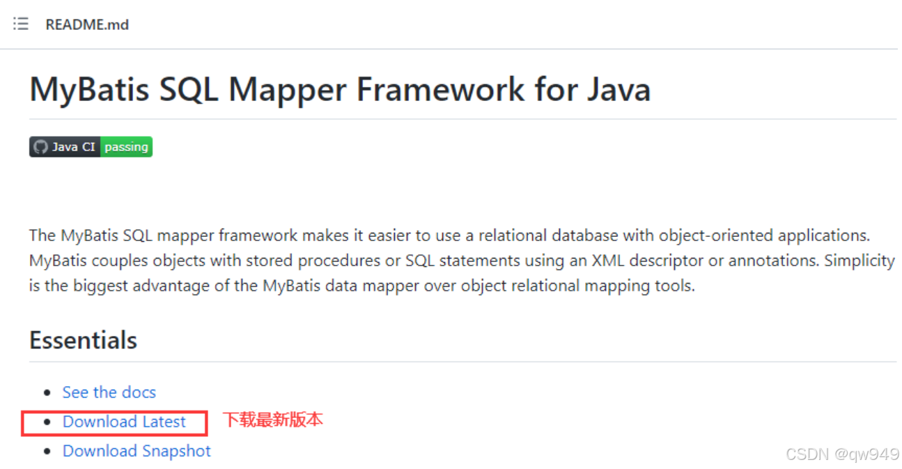MyBatis_mybatis版本-CSDN博客