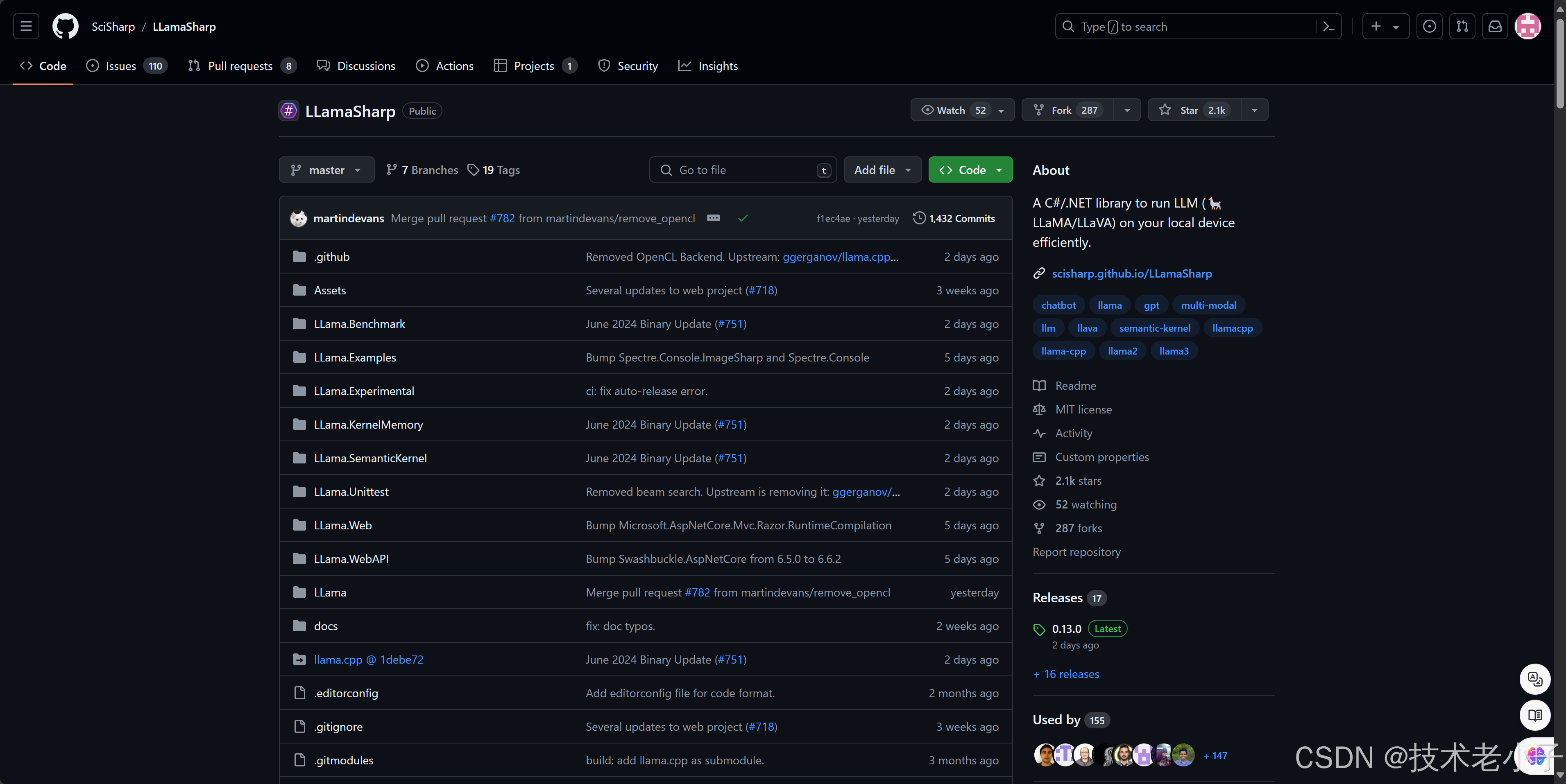 LLamaSharp: 高效的本地LLM推理库_llamaweights.loadfromfile-CSDN博客