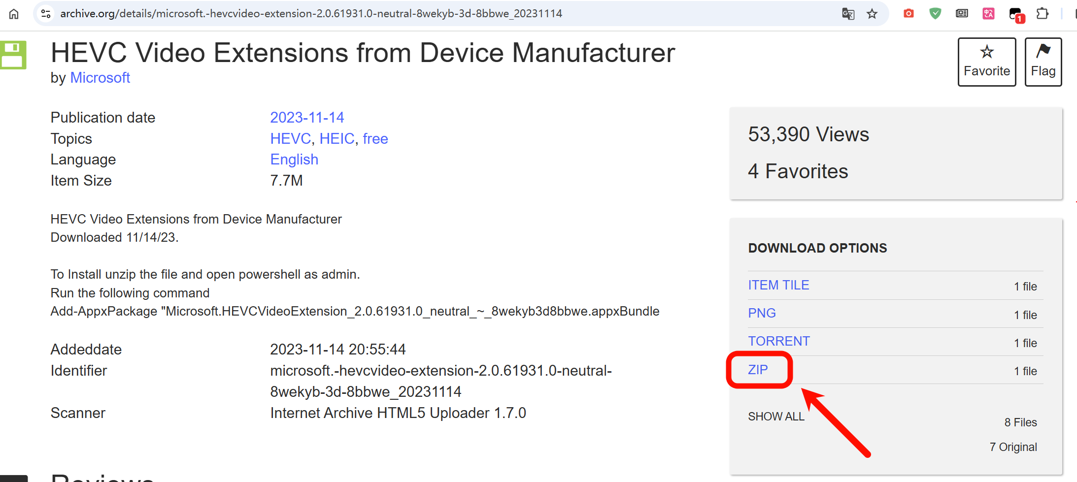 原本系统自带的必备插件，微软现在收费7元才能下载，如何绕过_hevc视频扩展如何免费获取-CSDN博客