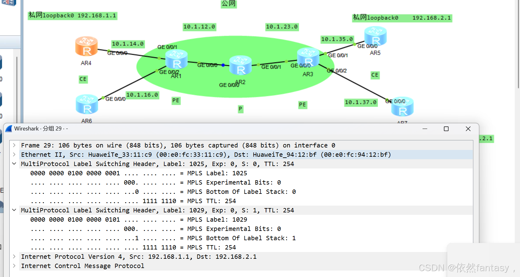 mpls vpn基础的思路与配置实验_mpls-bgp peer-CSDN博客