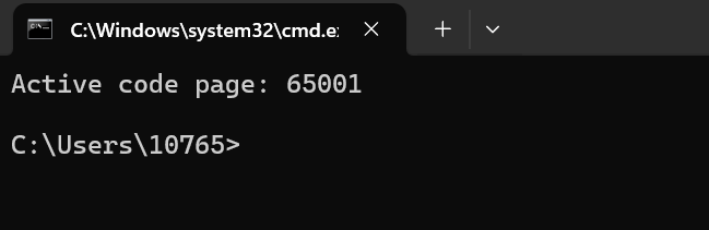 解决Windows CMD中文乱码问题_chcp 65001-CSDN博客
