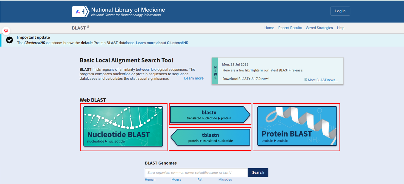 生信分析序列对比Blast网站的使用_序列局部相似性工具网站-CSDN博客