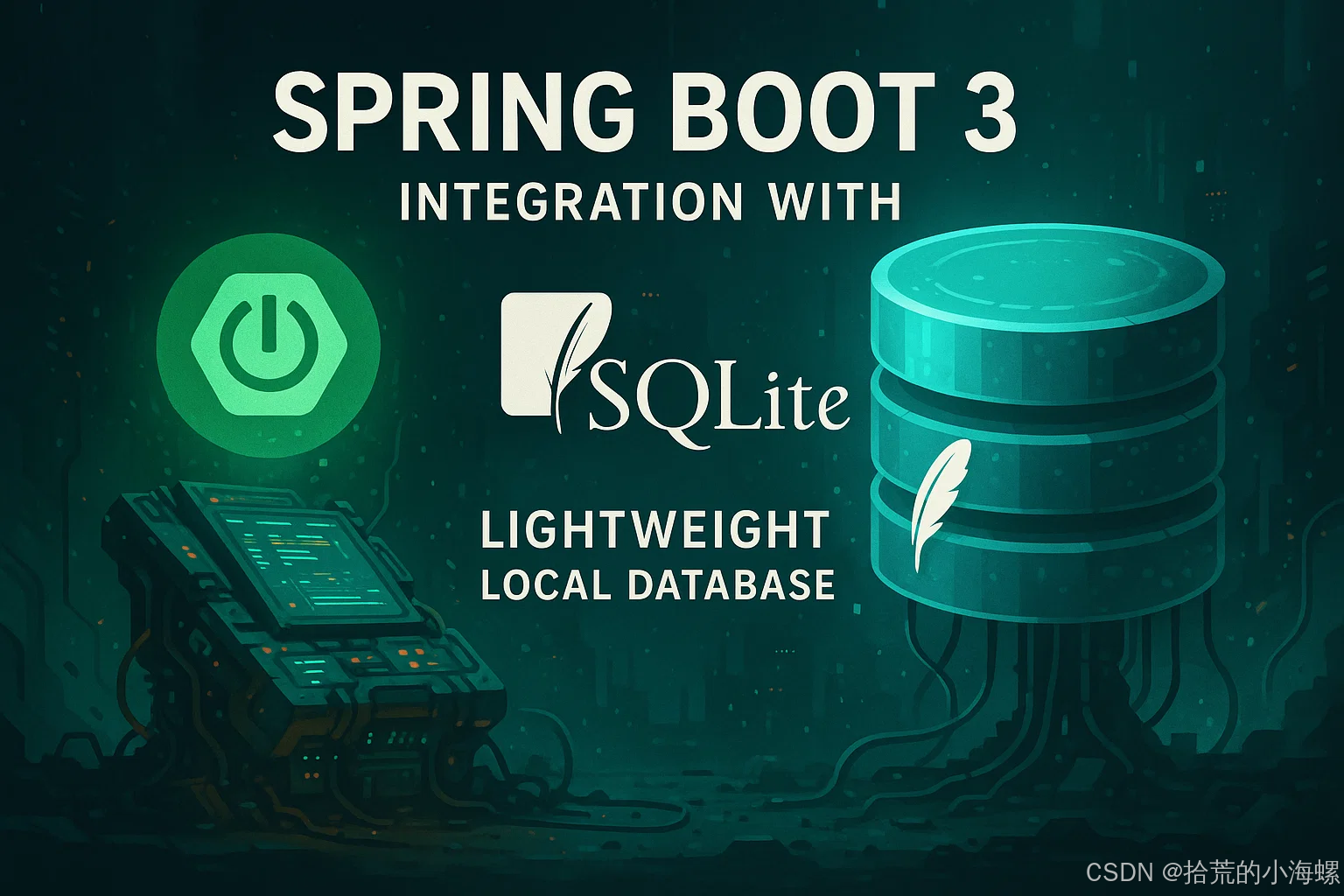 JAVA：Spring Boot3 集成 SQLite 轻量级本地数据库-CSDN博客