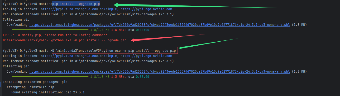 PyCharm pip install -r requirements.txt ERROR: No matching distribution ...