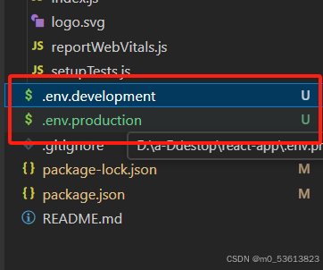 react .env.development .env.production 配置-CSDN博客
