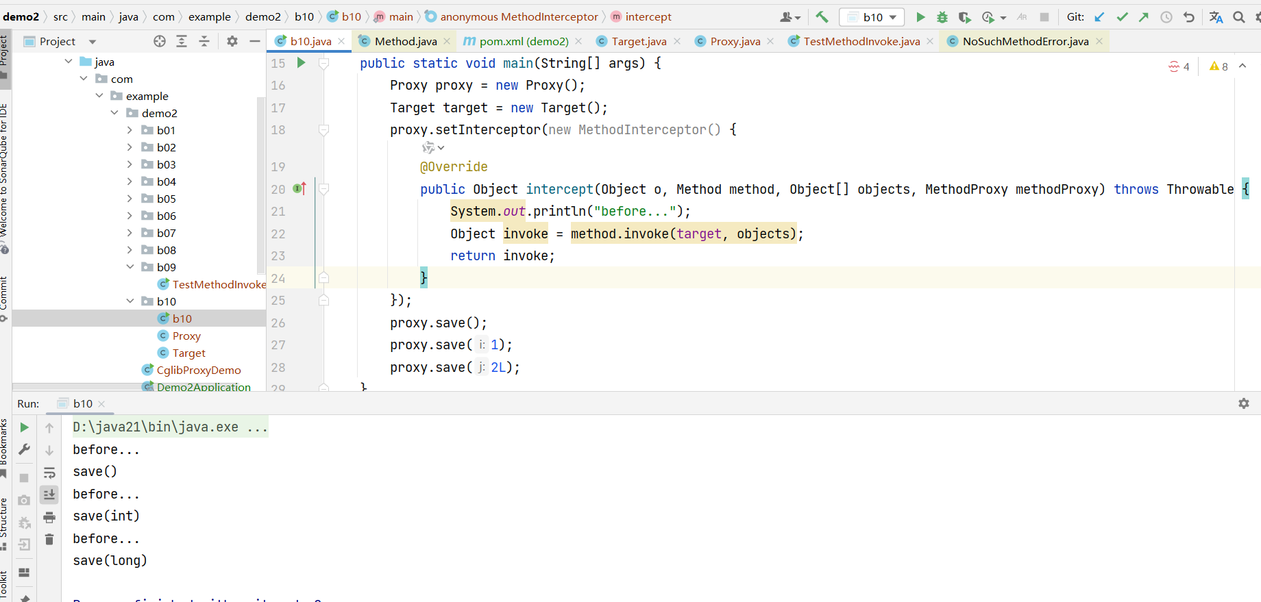 cglib动态代理实现原理-CSDN博客