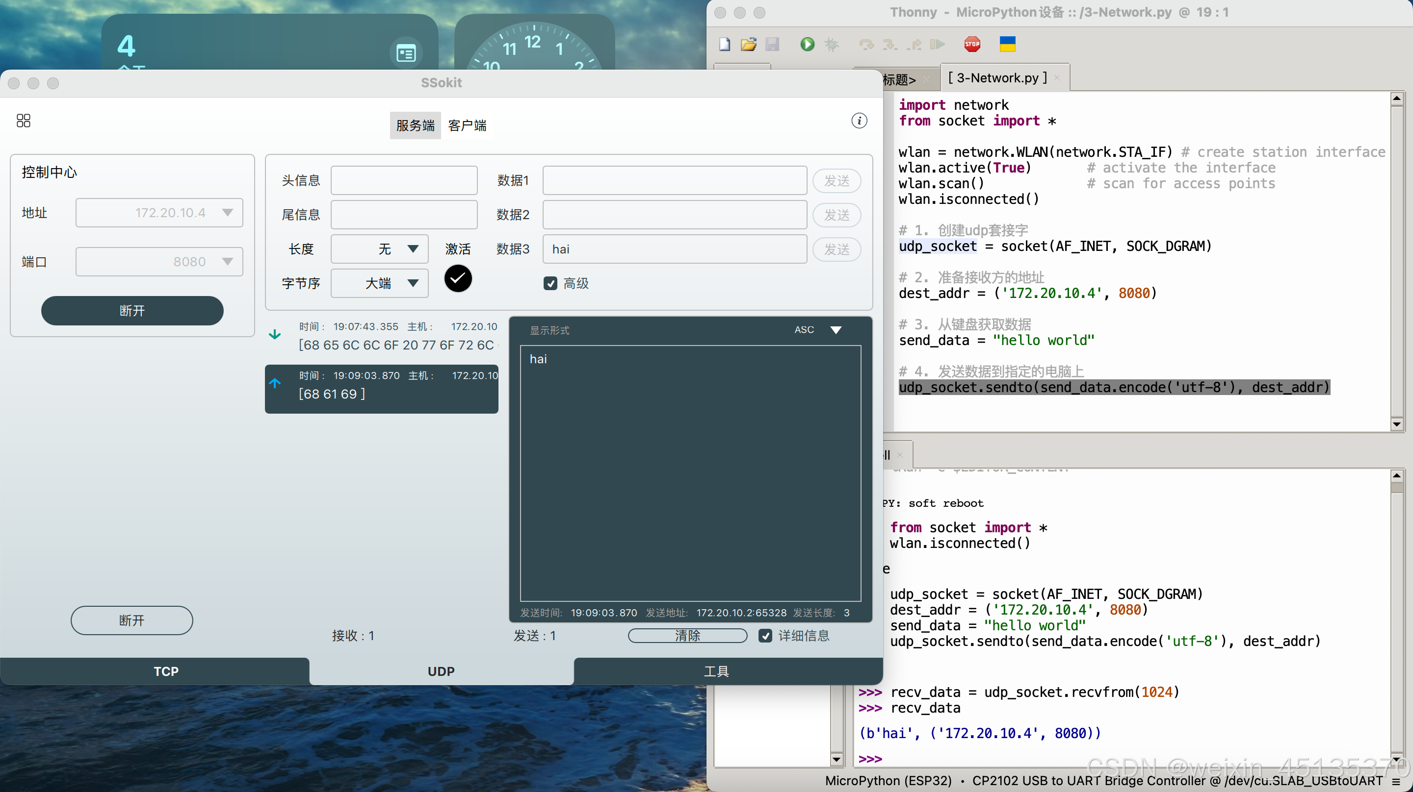 Mac上的UDP/TCP调试工具_mac tcp测试工具-CSDN博客