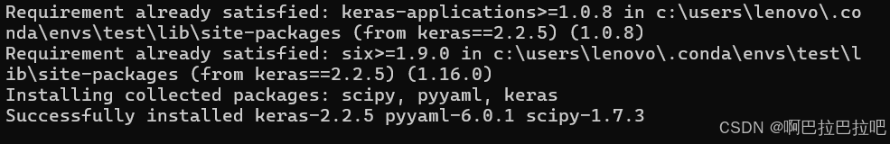 Anaconda配置虚拟环境，搭建tensorflow1.14.0框架_anaconda安装tensorflow1.14-CSDN博客