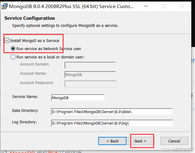 MongoDB8.0安装步骤_mongodb 安装-CSDN博客